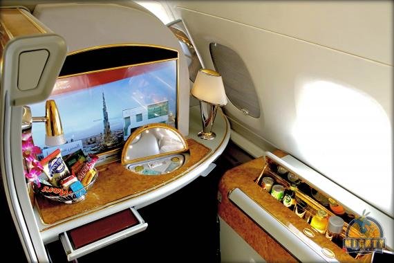 Emirates First Class A380 Review Dubai (DXB) to Los Angeles (LAX) EK215